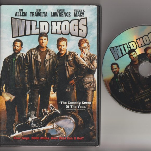 Touchstone | Media | Wild Hogs Dvd Tim Allen John Travolta Martin ...